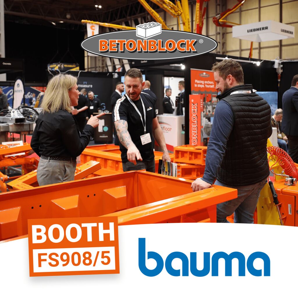Besuchen Sie Betonblock auf der bauma 2025! | Betonblock®